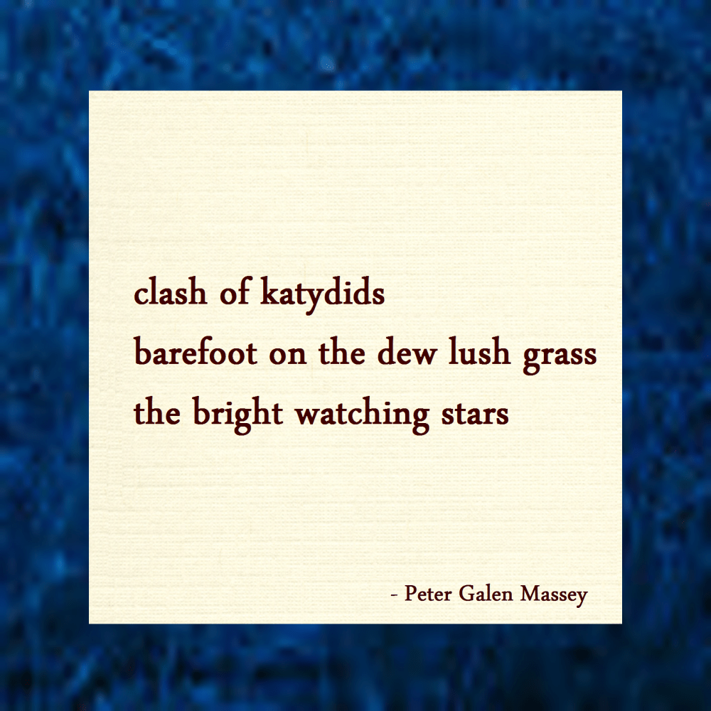 Haiku Poems About Nature | Peter Galen Massey.