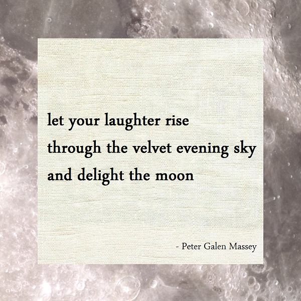 Haiku Poem | “and delight the moon” | Peter Galen Massey